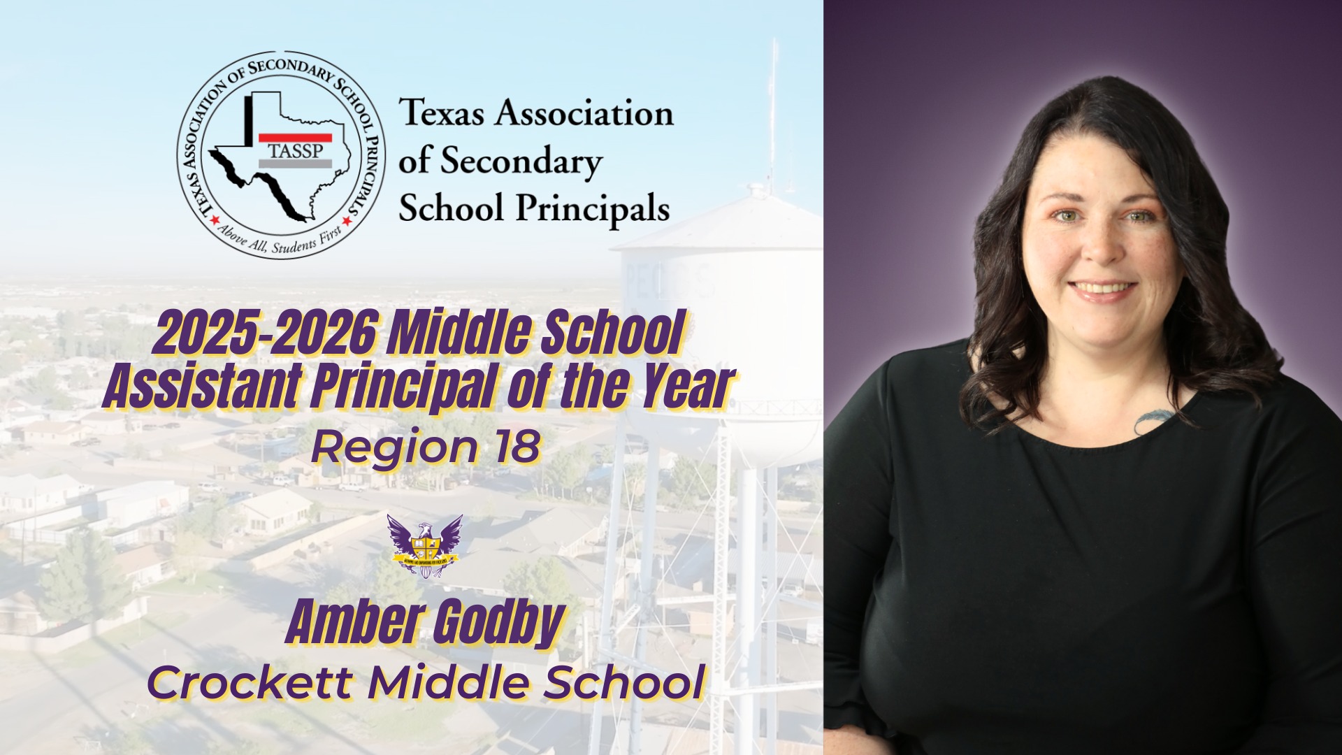 Amber Godby named Region 18 Middle School Assistant Principal of Year ...